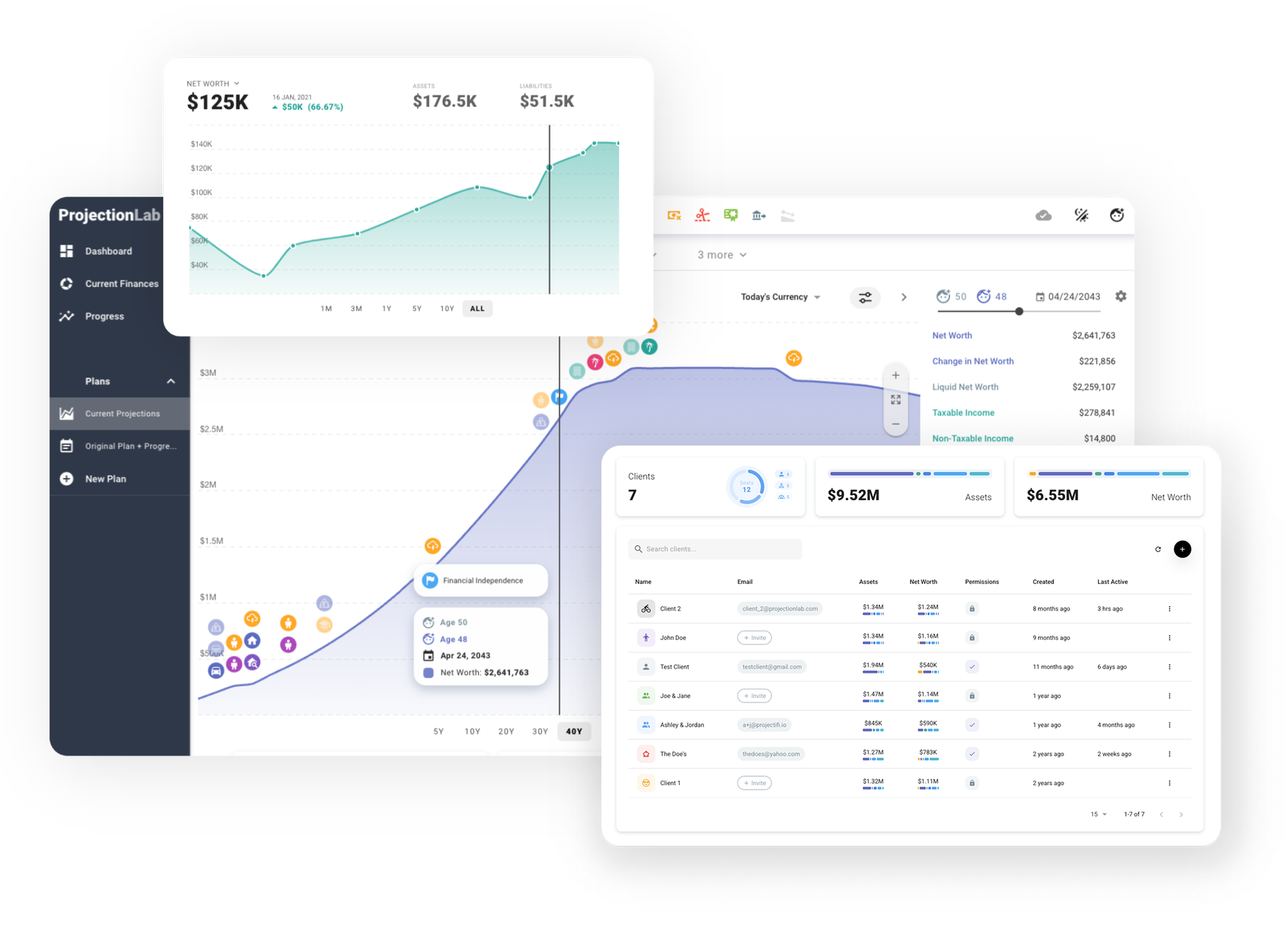 Modern Financial & Retirement Planning Software for Advisors - ProjectionLab