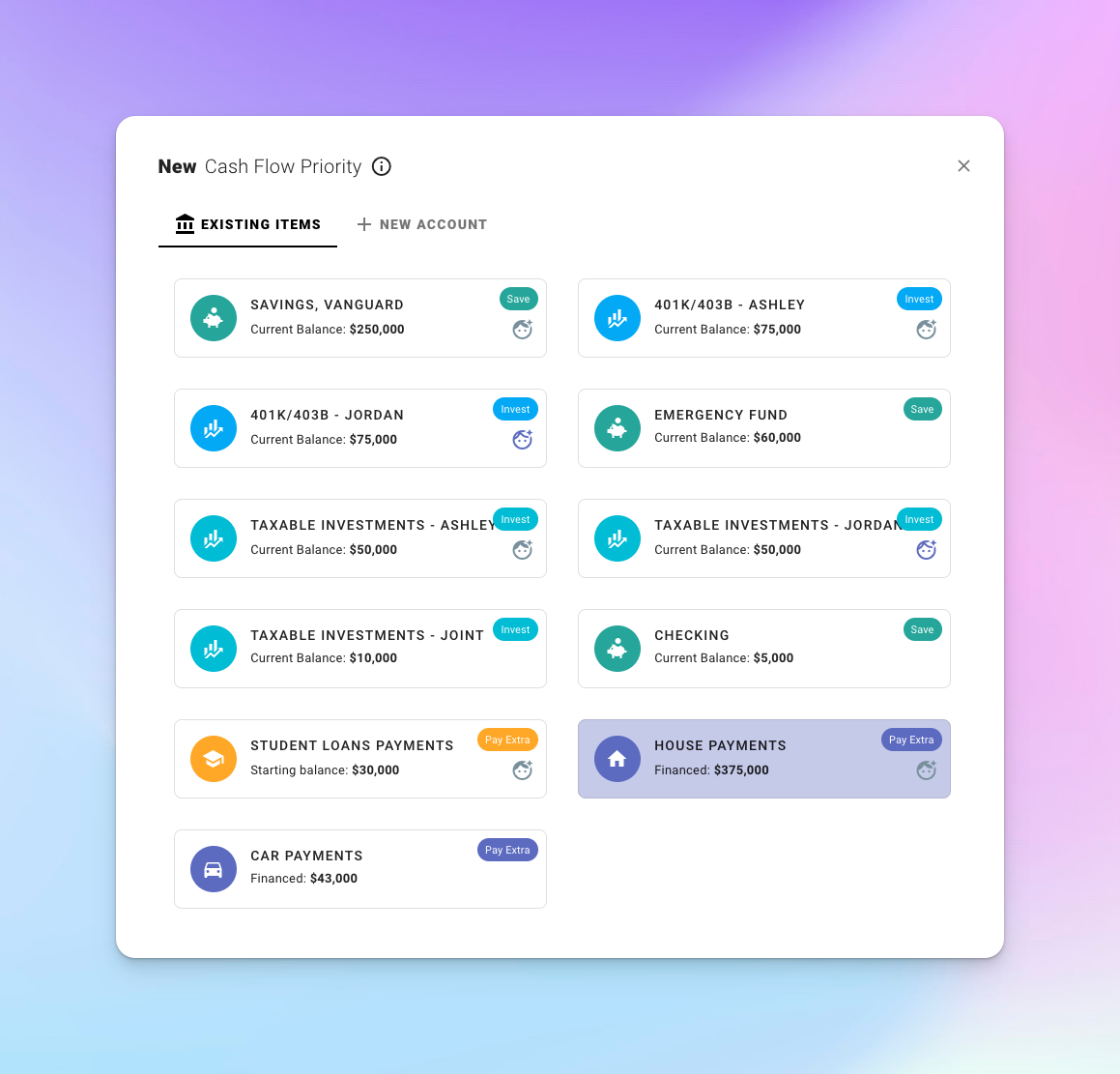 How to model early loan or mortgage payoff? - ProjectionLab